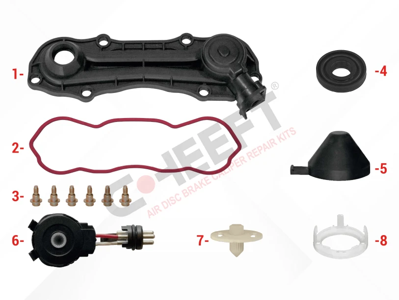 Caliper Plastic Cover (2 Cables Sensor)