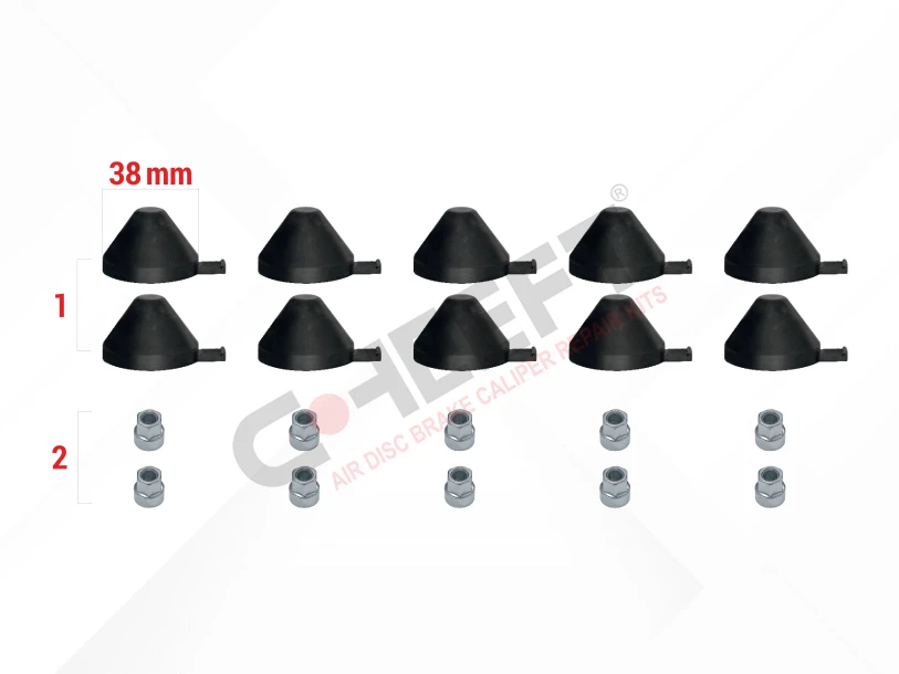 Caliper Plastic Cover Cap Kit